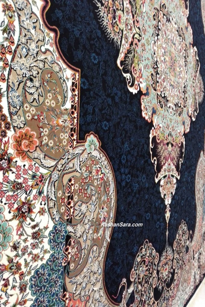 فرش 700 شانه الی تراکم 2550 کاشان | - فرش کاشان سرا