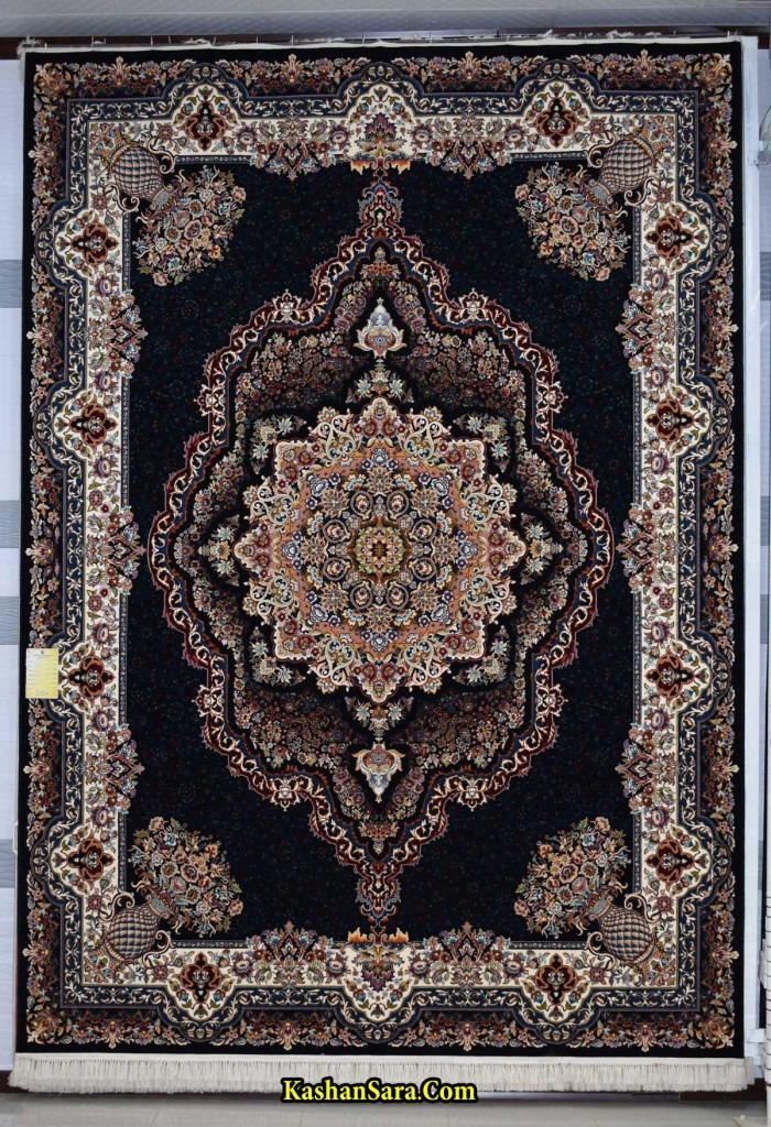 فرش کاشان طرح آرشین - 700 شانه تراکم 2550 | - فرش کاشان سرا